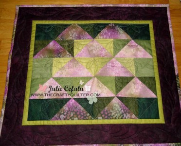 One-seam flying geese cutting chart - The Crafty Quilter