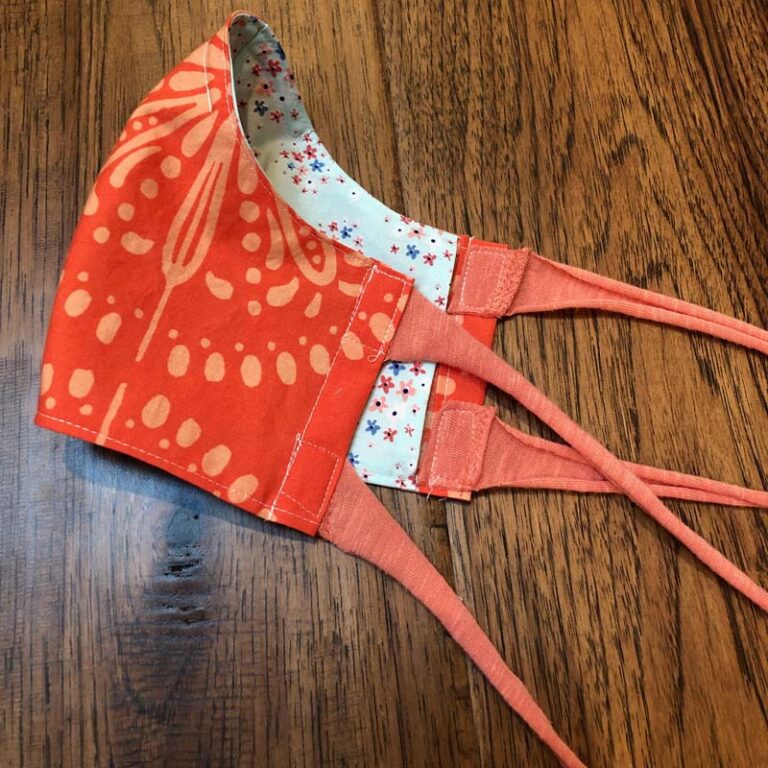 Face mask pattern updates and a finished quilt top - The Crafty Quilter