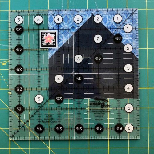 The Stitch and Flip Quilting Method using specialty rulers - The Crafty ...
