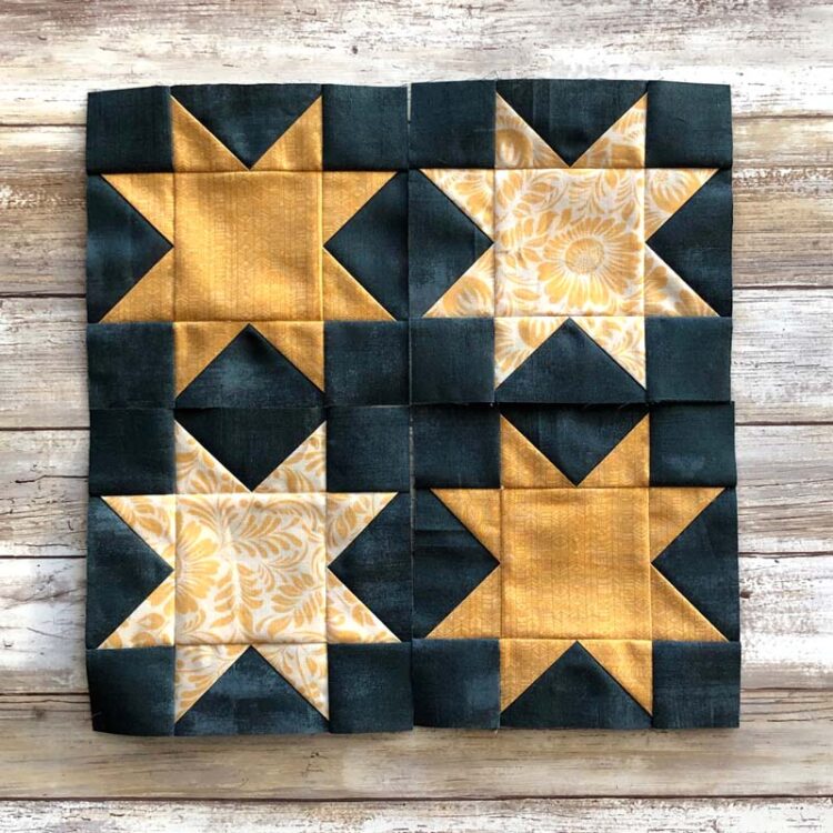 Simply Stars QAL, Star Block Tips - The Crafty Quilter