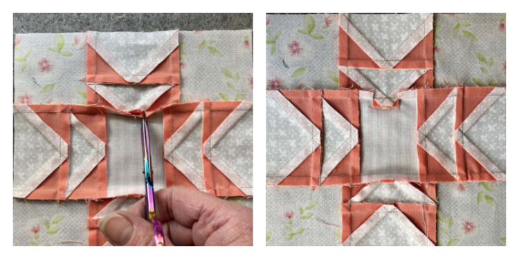 How to press bulky seams flat - The Crafty Quilter