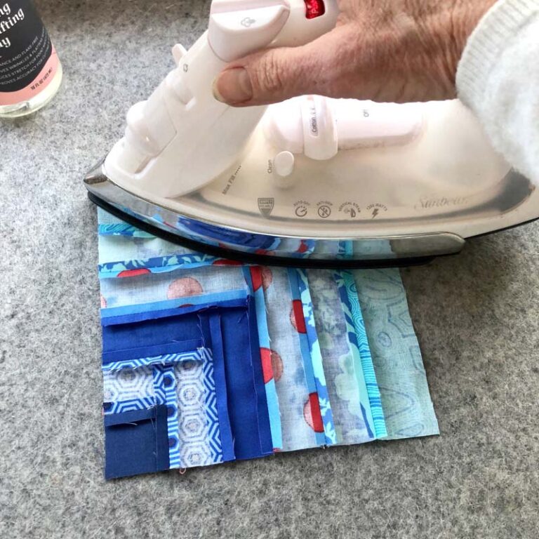 How to press bulky seams flat - The Crafty Quilter