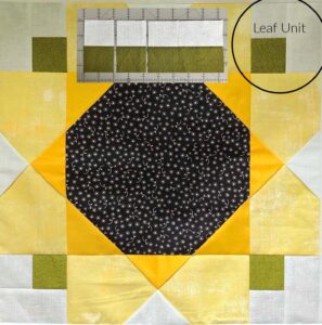 Free Garden Sunflower Quilt Block Pattern - The Crafty Quilter