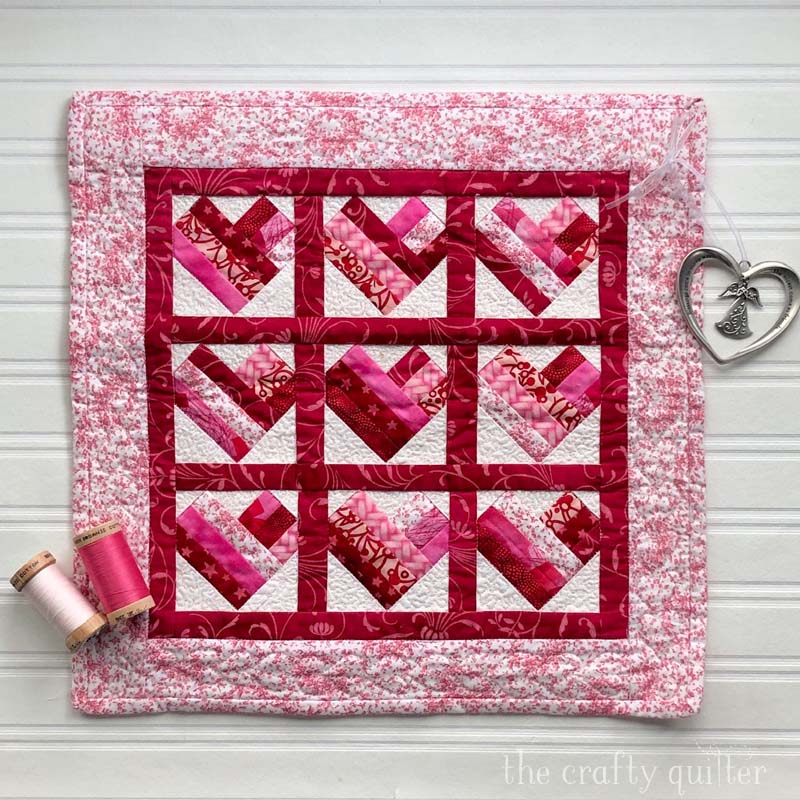 Heart quilts to inspire you - The Crafty Quilter