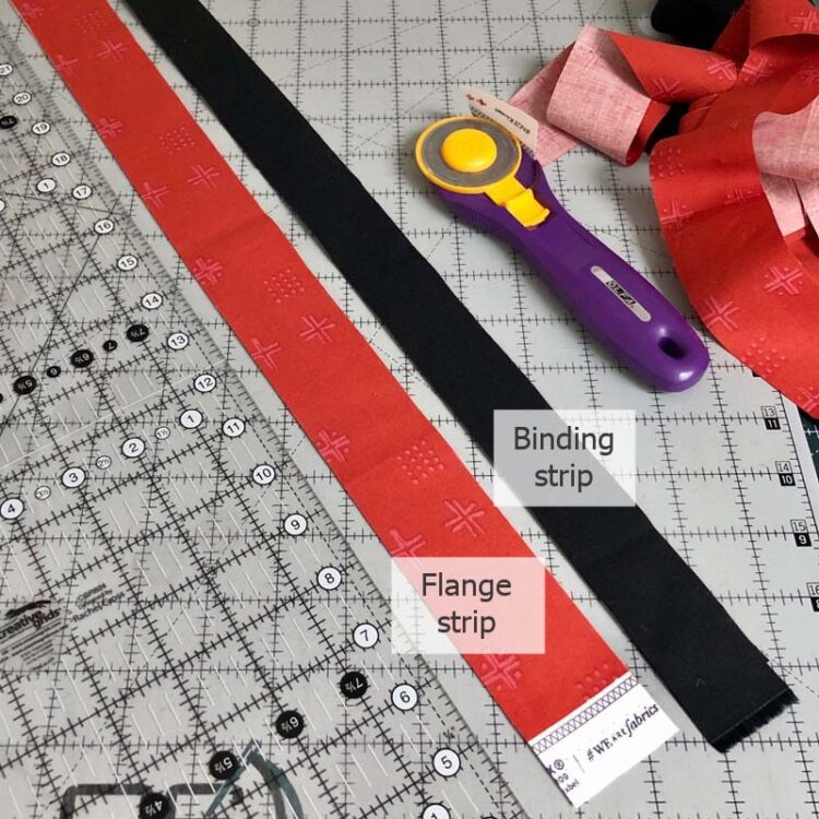 How to make flanged quilt binding - The Crafty Quilter
