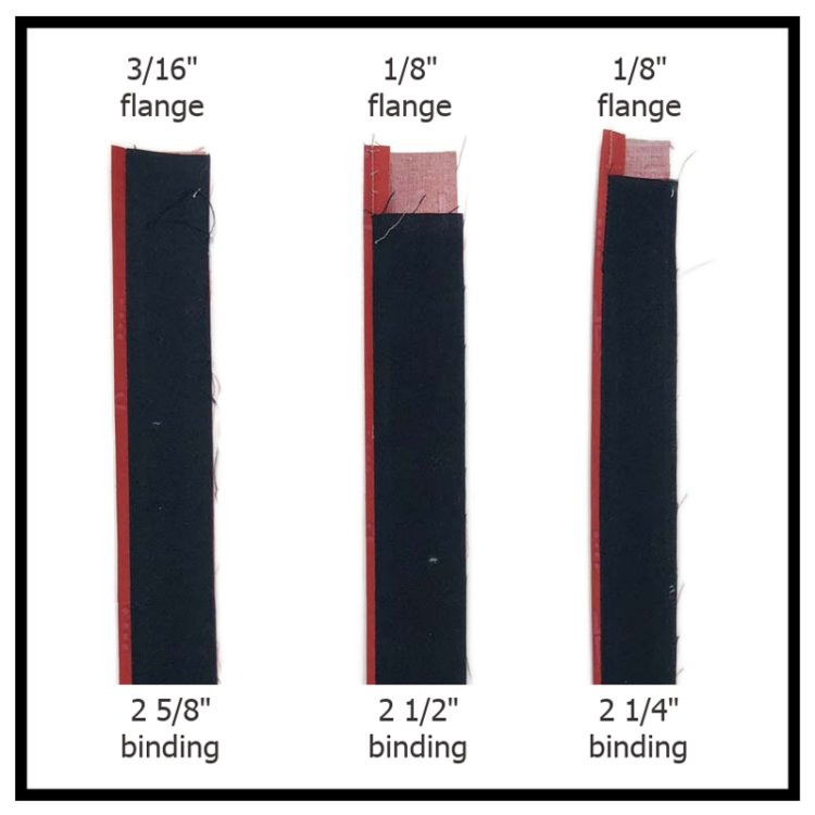 How to make flanged quilt binding - The Crafty Quilter