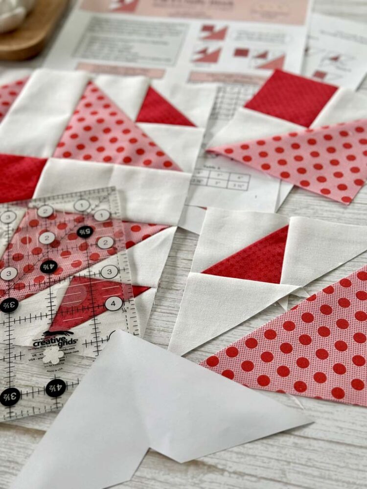 The Cat's Cradle Block: free pattern, tips and more - The Crafty Quilter