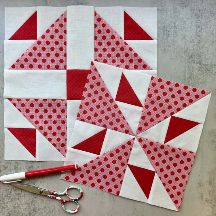The Cat's Cradle Block: free pattern, tips and more - The Crafty Quilter