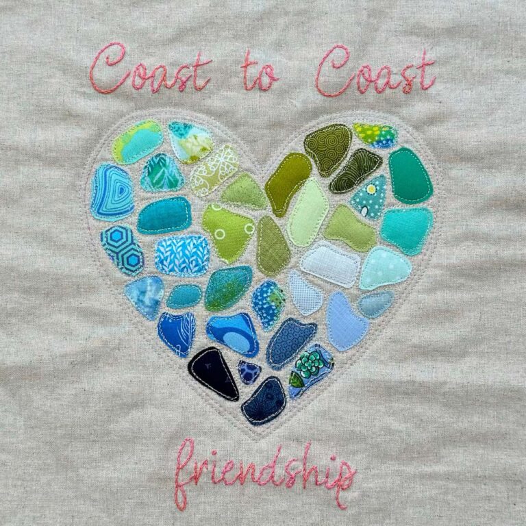 The making of a sea glass quilt (or two) - The Crafty Quilter