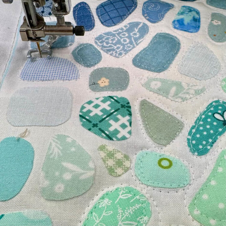 The making of a sea glass quilt (or two) - The Crafty Quilter