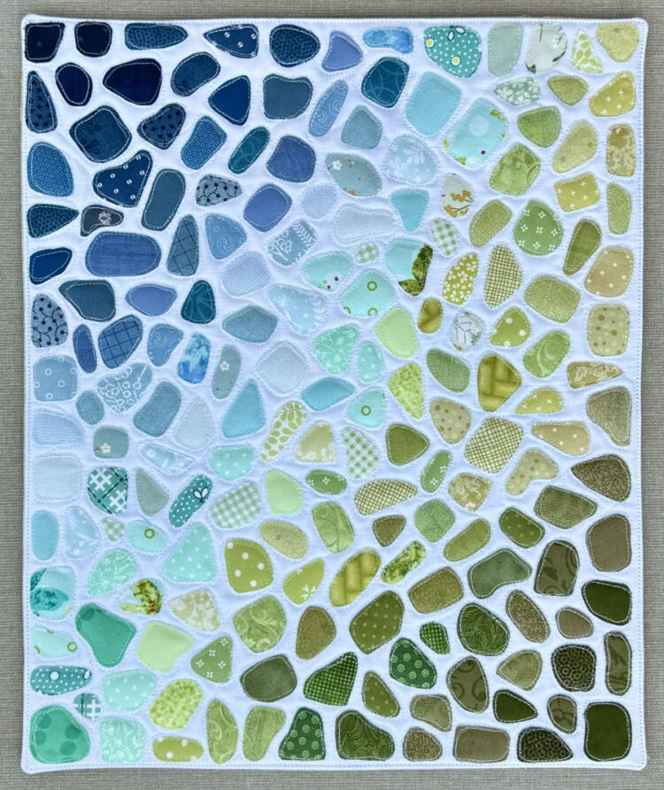 The making of a sea glass quilt (or two) - The Crafty Quilter