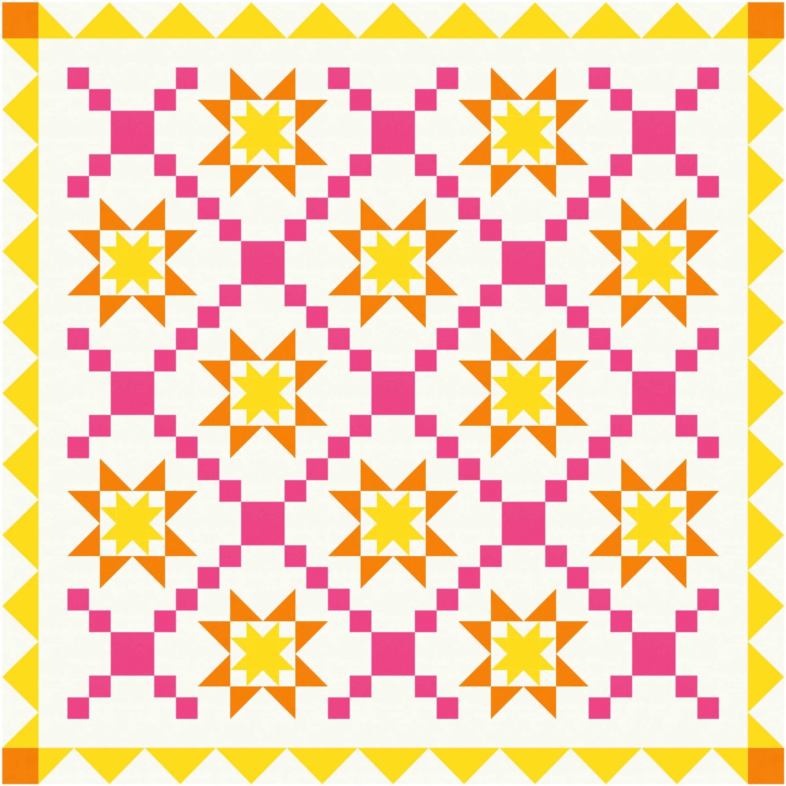 Easy tips to make perfect sawtooth borders - The Crafty Quilter