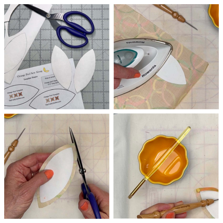 Orange Peel Sew Along Week 3 - The Crafty Quilter