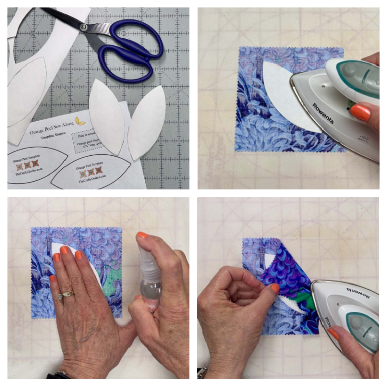 Orange Peel Sew Along Week 3 - The Crafty Quilter